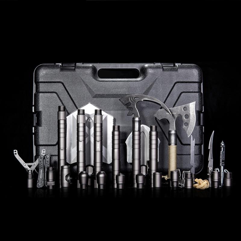 FREE SOLDIER Outdoor sport camping tactical toolbox shovel ...